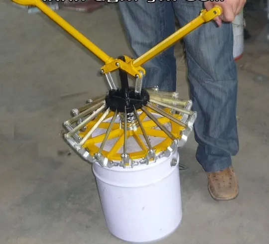 Round Shape Metal Bucket Lid Iron Hoop Lock Ring Clamps - Buy Round ...