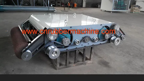 Conveyor Belt Vulcanizing Press - Hot Platen Cleaning Machine