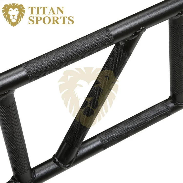 Multi Grip Wall Mounted Chin Pull up Bar by Titan Sports