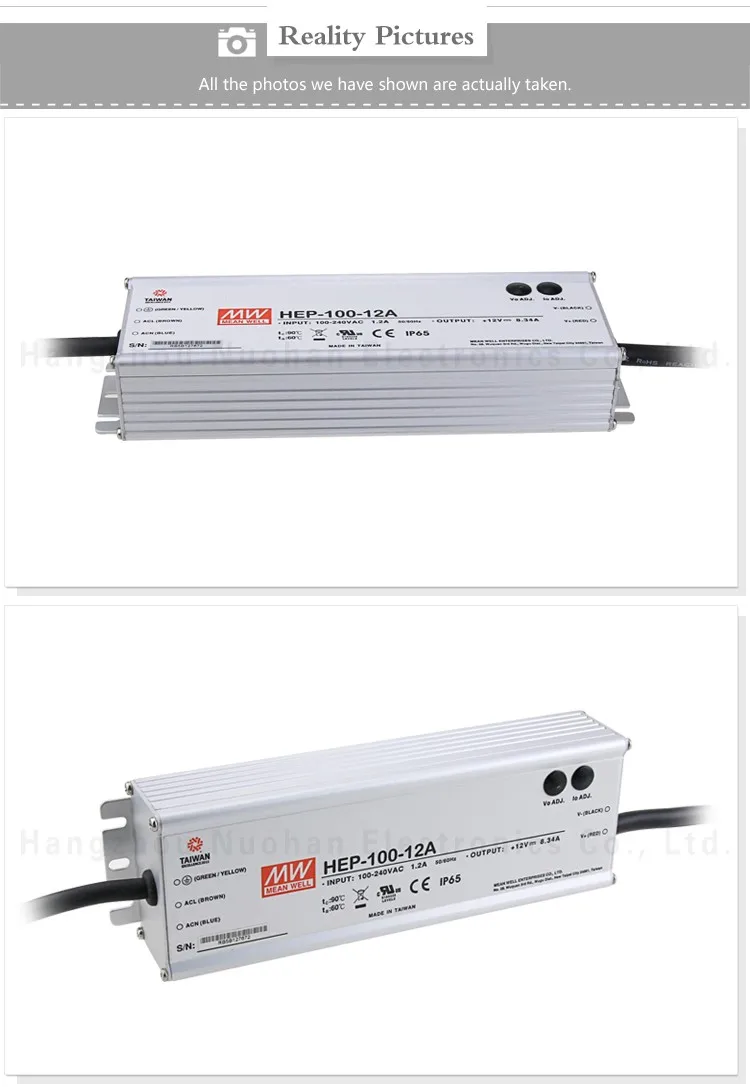 Ip65 Rated Meanwell Hep-100-12a 100w 12v Hep Led Driver - Buy Hep Led ...