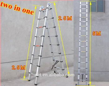 Multi Use Telescopic Aluminium Joint Hinge Ladder - Buy Aluminum ...