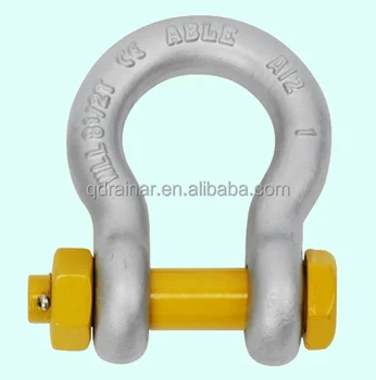 1-2 Inch Us Standard G2130 Bow Shackle With Nut - Buy 1-2 Inch Us ...