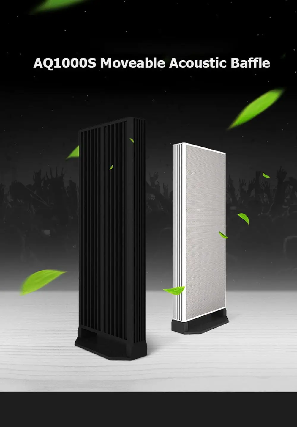 Movable Acoustic Diffuser - Sound Absorption Panels