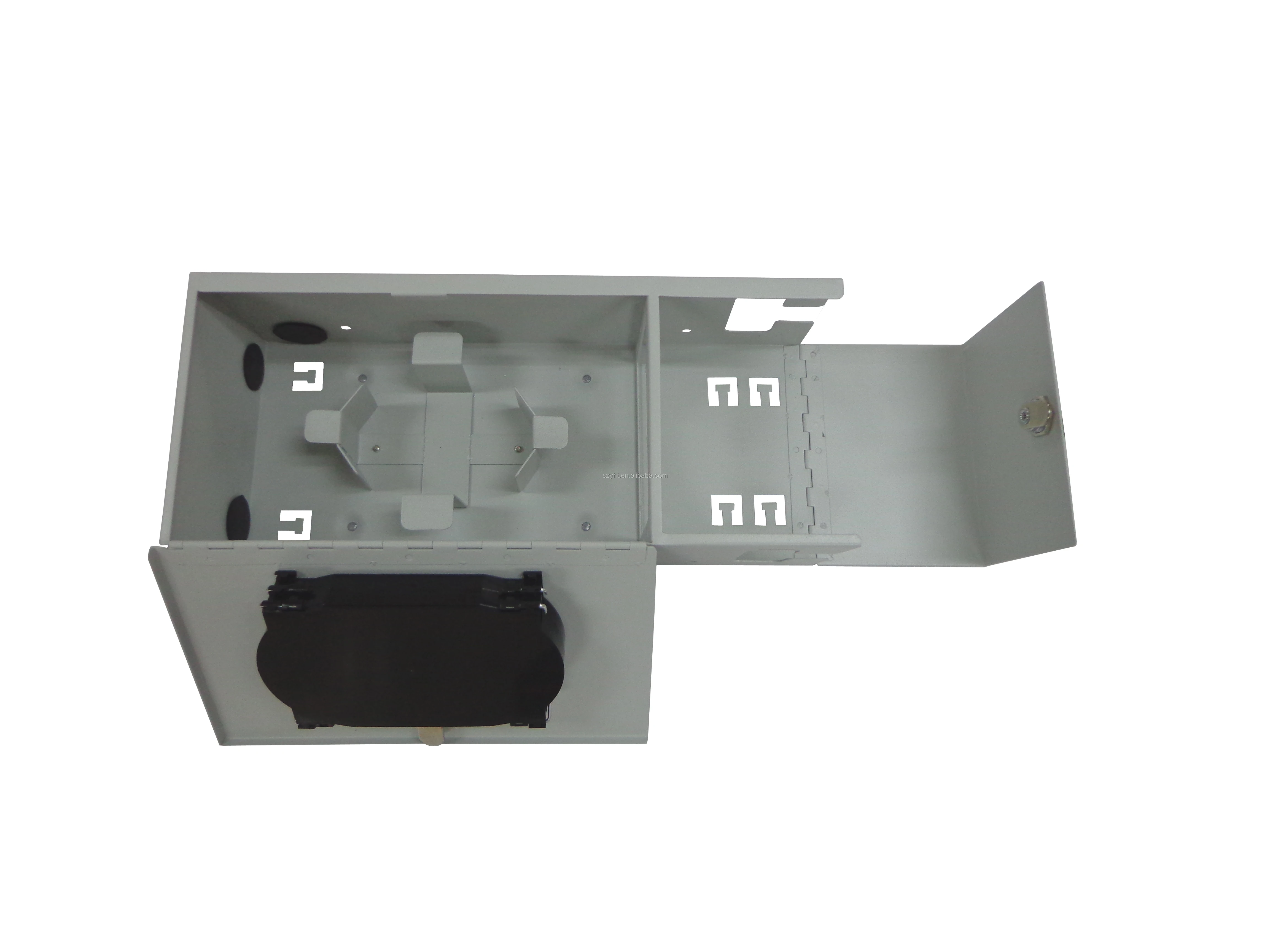 Outdoor Cabinet Odf Fiber Optic Patch Panel 12-48 Cores Wall Mounted ...