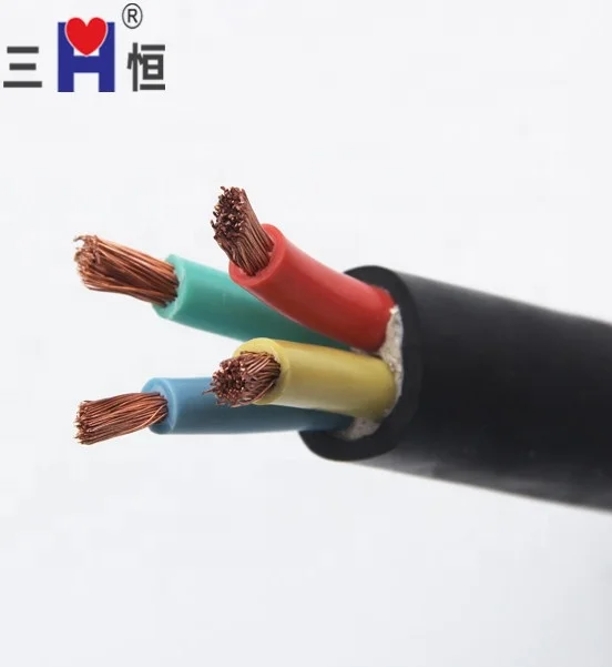 Brazil PVC Flexible Power Cable 0.75mm2 H05VV-F 3c 60277 IEC53 2 X 1.0 MM2