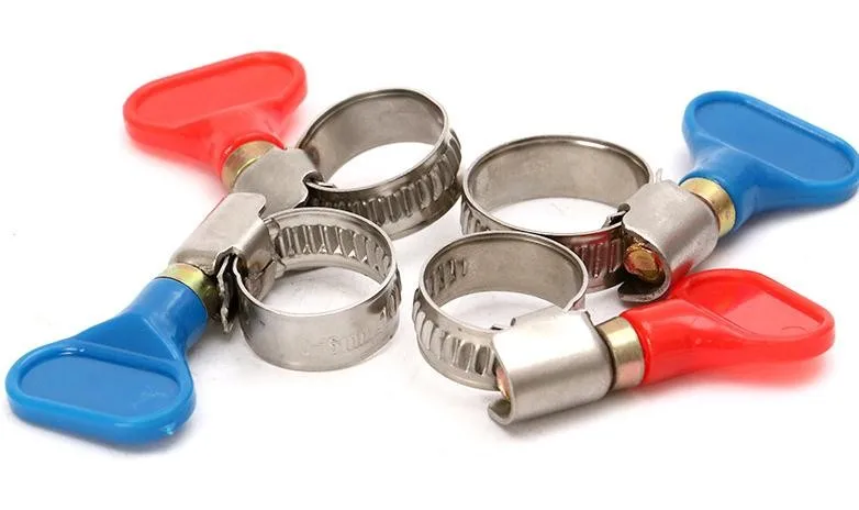 German Type C Clamp Steel Butterfly Screw Cable Clamps Steel With Turn ...