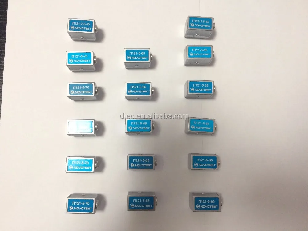 Dtec Ut Probe Single Dual Crystal Straight Angle Probe Transducer For ...