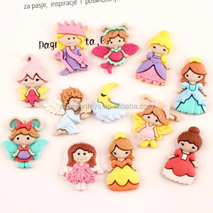 High Quality Resin Cartoons Accessories Kids Inkpad Diy Hair Handcrafts ...