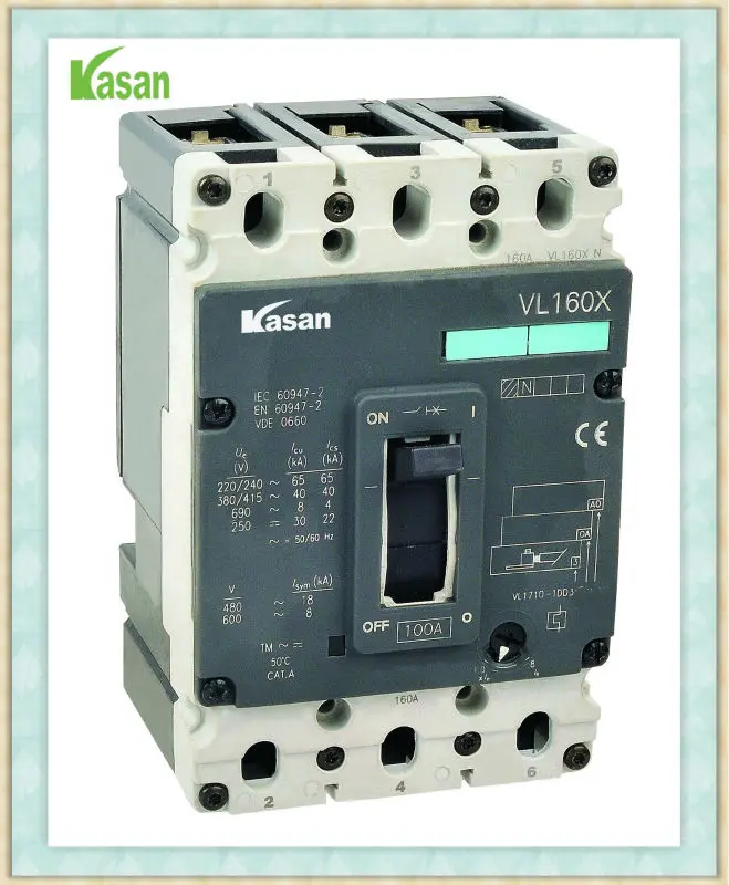 Siemens VL Series Electrical Mccb Circuit Breaker - 3P