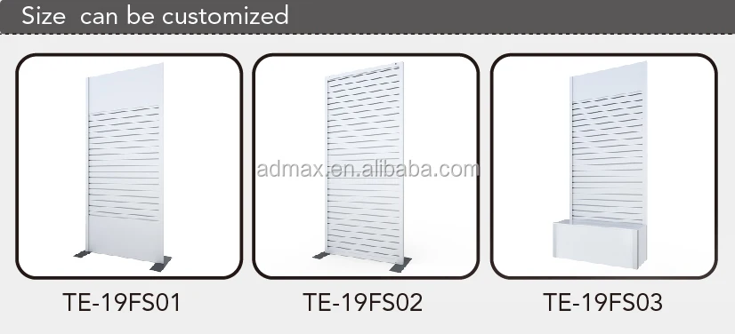 High Quality Custom Portable PVC Slatwall for Store Display| Alibaba.com