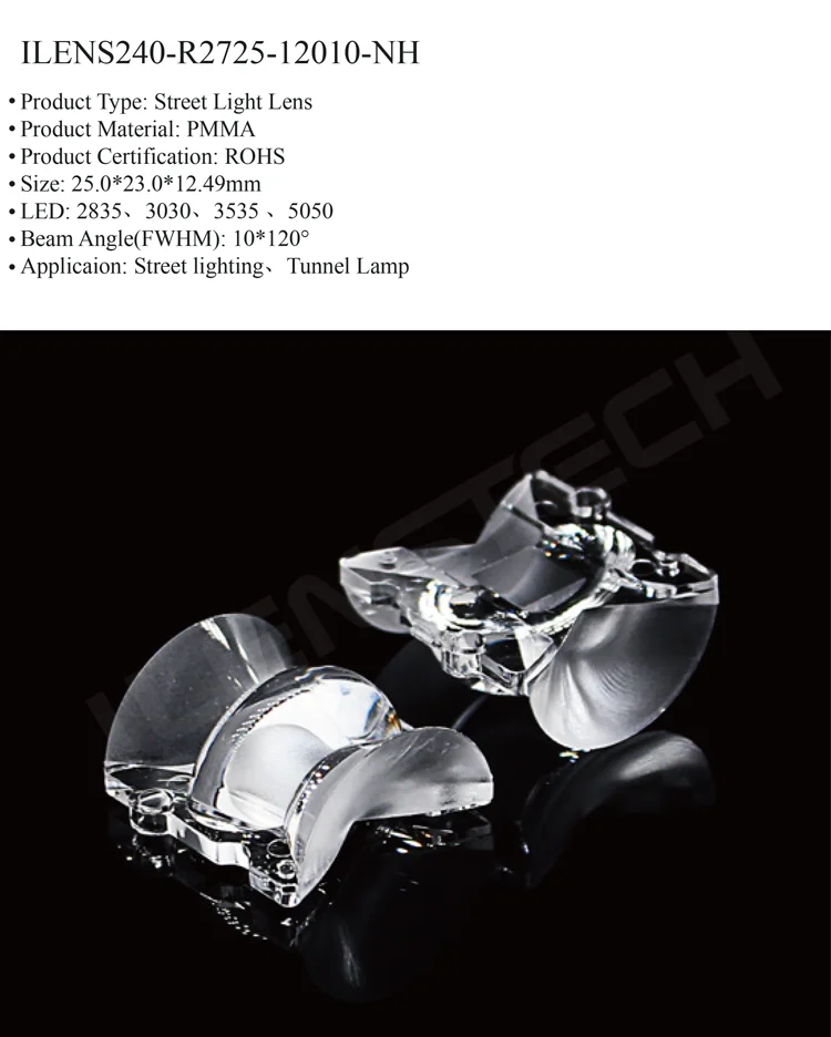 High Quality Street Light Led Lens For Led Lighting /street Light ...