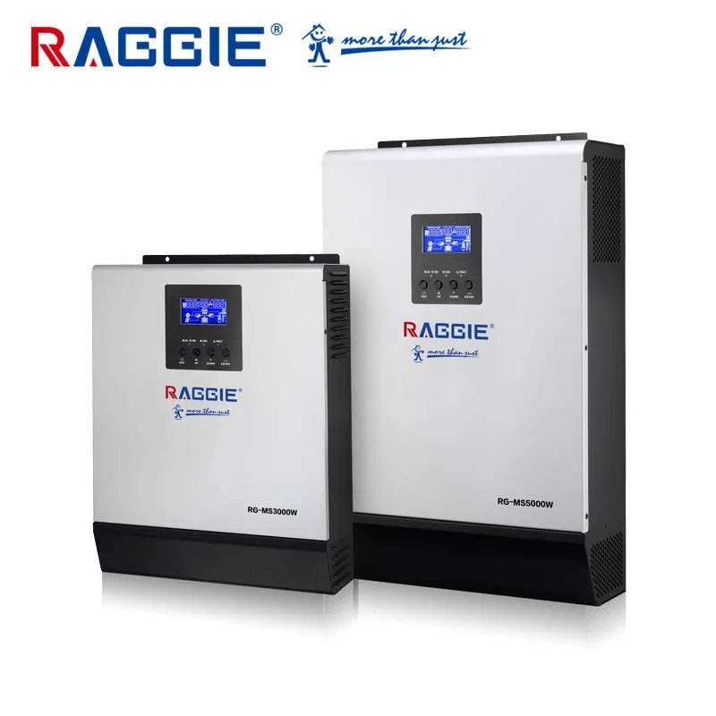 RAGGIE 5KW Hybrid Solar Inverter with MPPT Charge Controller