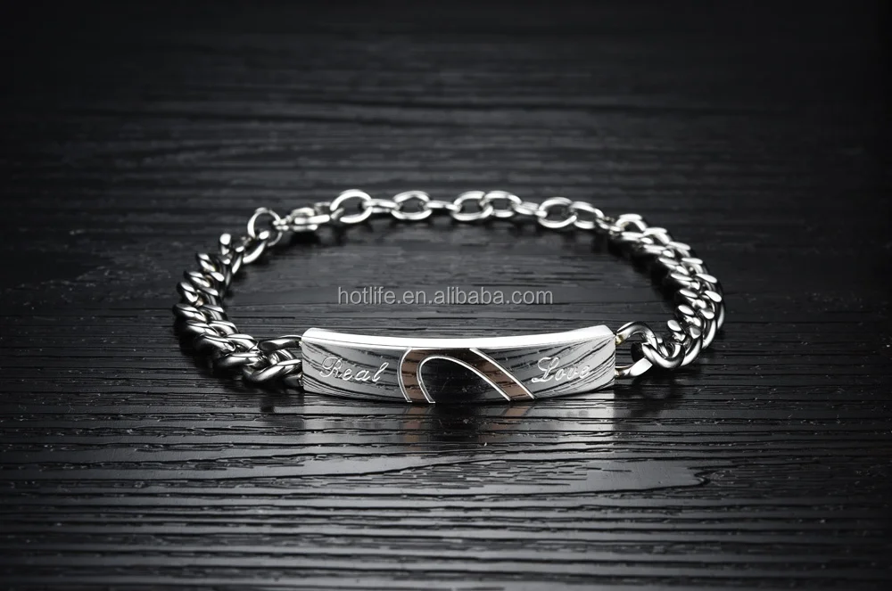 Best Selling Jewelry Couple Silver Hand Chain Fashion Design - Buy ...