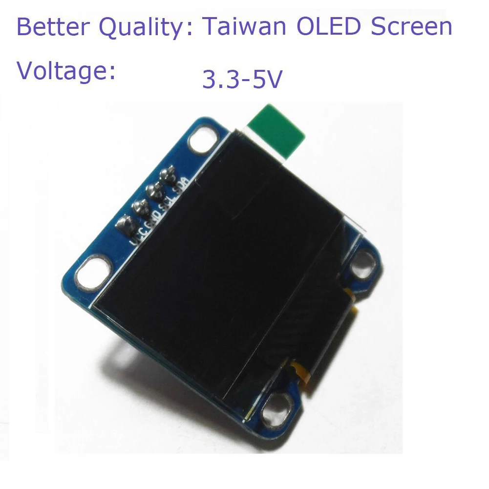 Diymall 0.96 Inch I2C OLED Display Module - Yellow & Blue