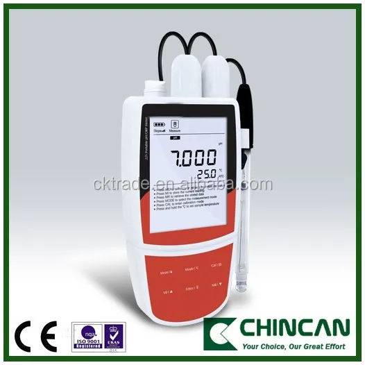 CHINCAN Bante221 Portable Handheld Ph Meter - Accurate & Reliable