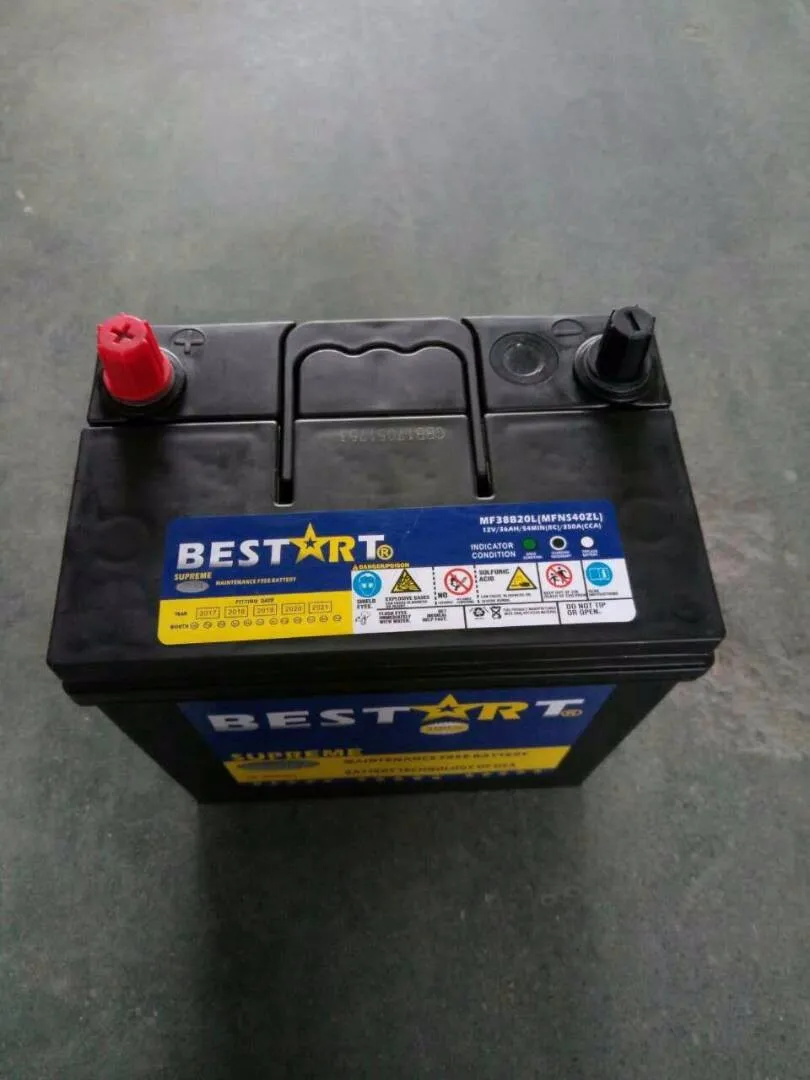 Batterie auto 38B20LMF 12V 35Ah sans entretien - Performance fiable