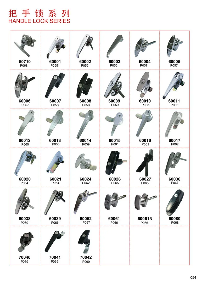 Padlockable L Handle 60036 Made Of Zamark - Buy Padlockable L Handle ...