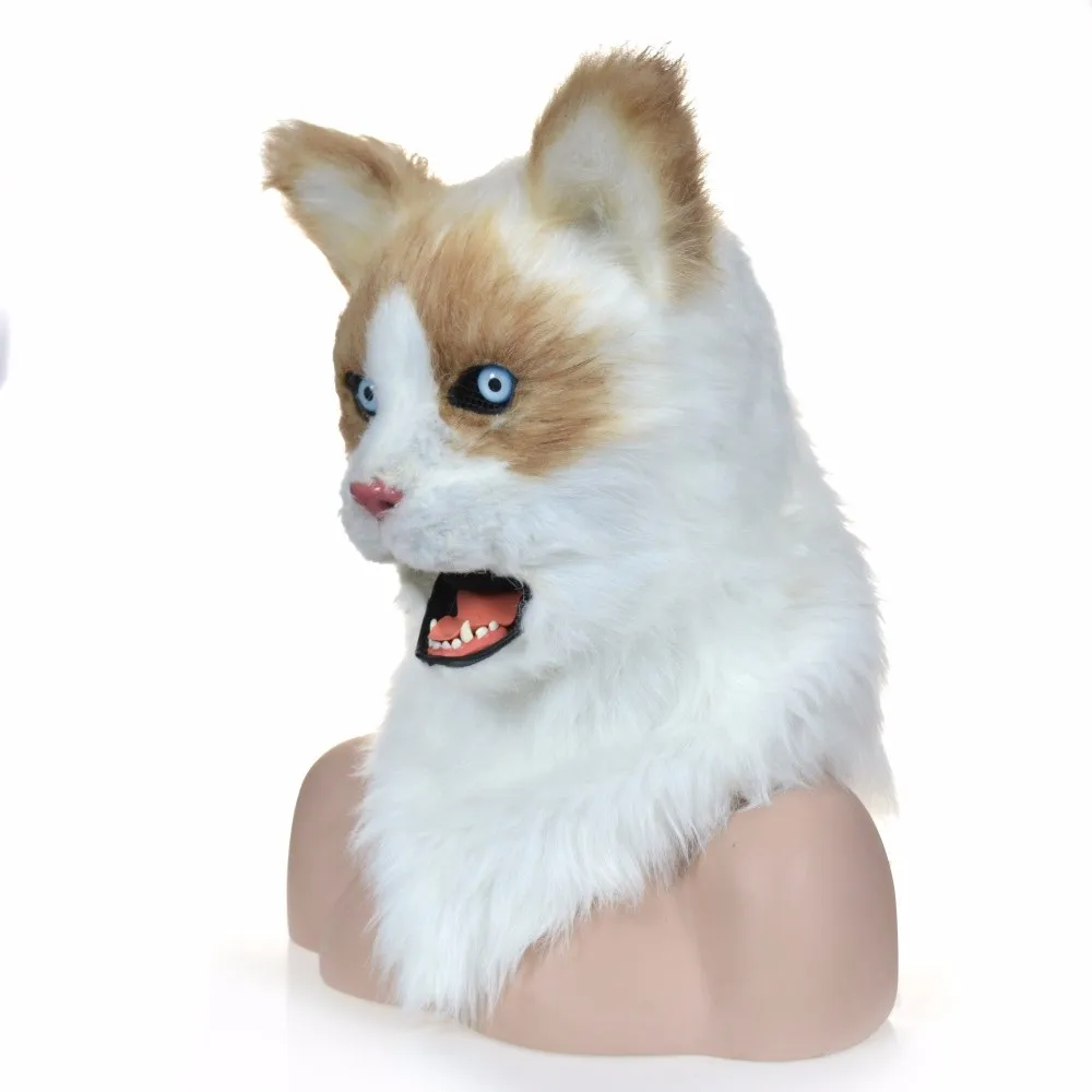 Halloween Carnival Festive Party Supplies Full Face Grumpy Woman Cat ...