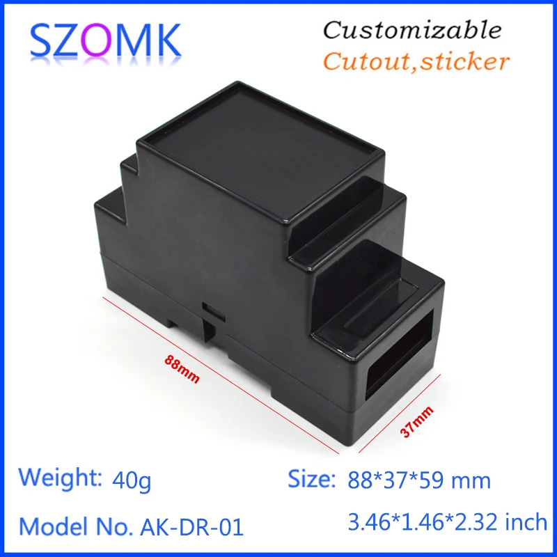 Small And High Quality Din Rail Plastic Enclosure With Smooth Surface ...