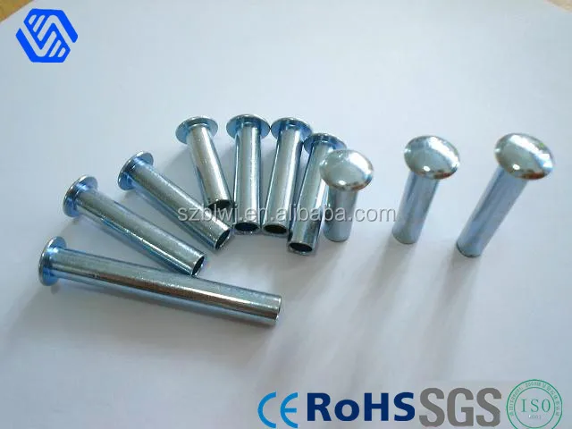 Round Head Tubular Rivet,Flat Round Head Rivets,Various Types Of Rivet ...