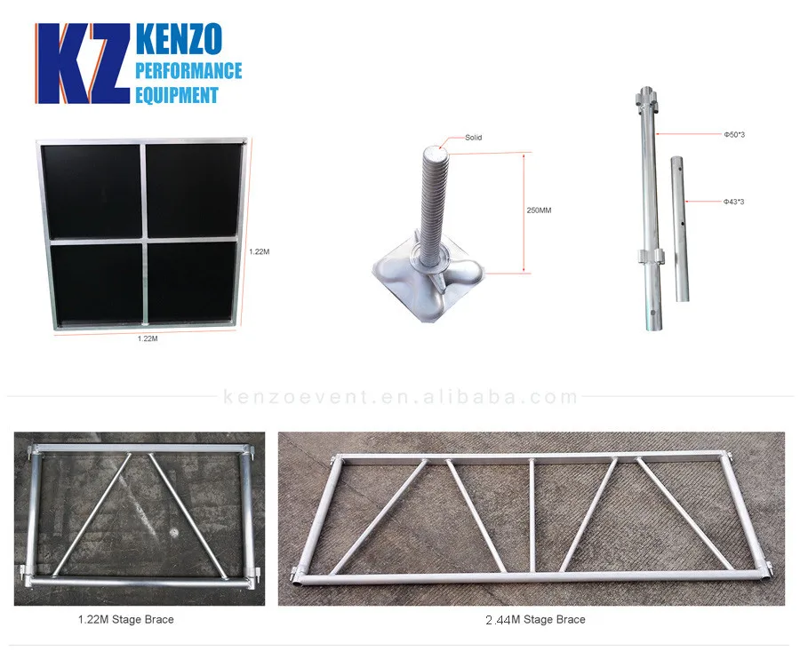 High Grade Outdoor Concert Stage - Portable Band Stage