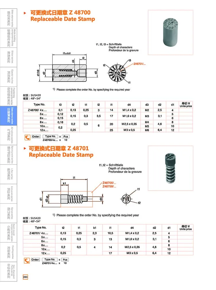 DME Hasco Injection Mold Parts - Precision & Recyclability