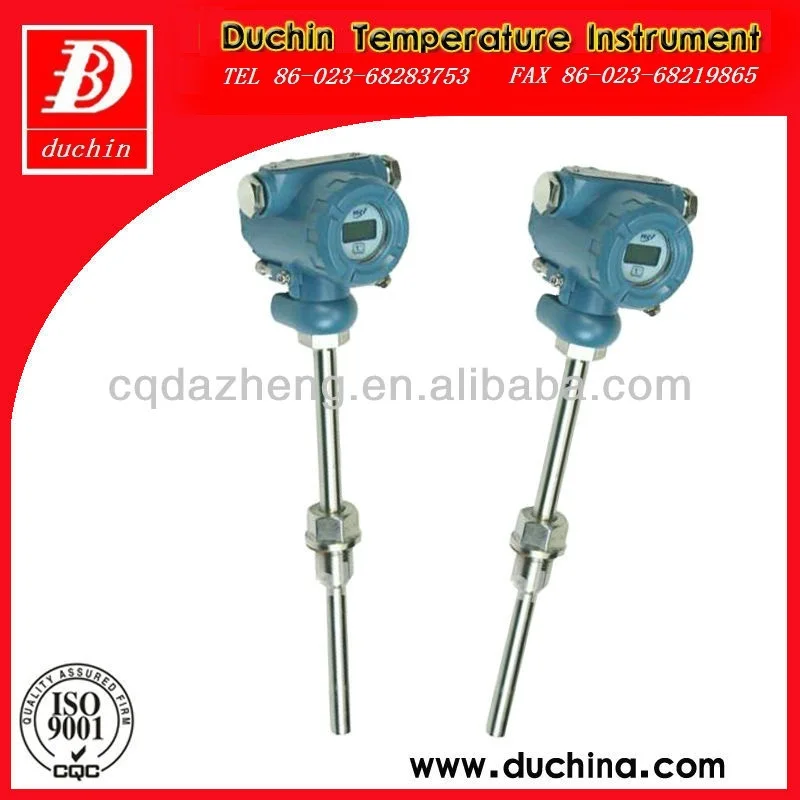 Pt100 Rtd Temperature Transmitter With Led Display - Buy Pt100 ...