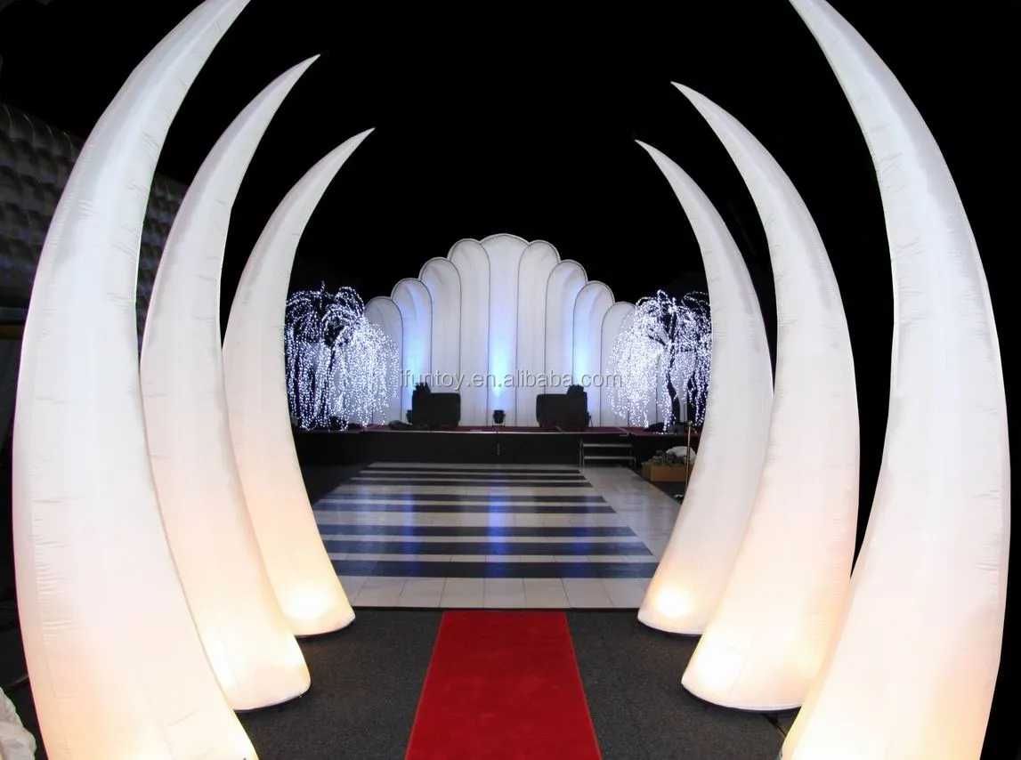 Giant Inflatable Led Light Fire Flame /inflatable Blaze For Outdoor ...