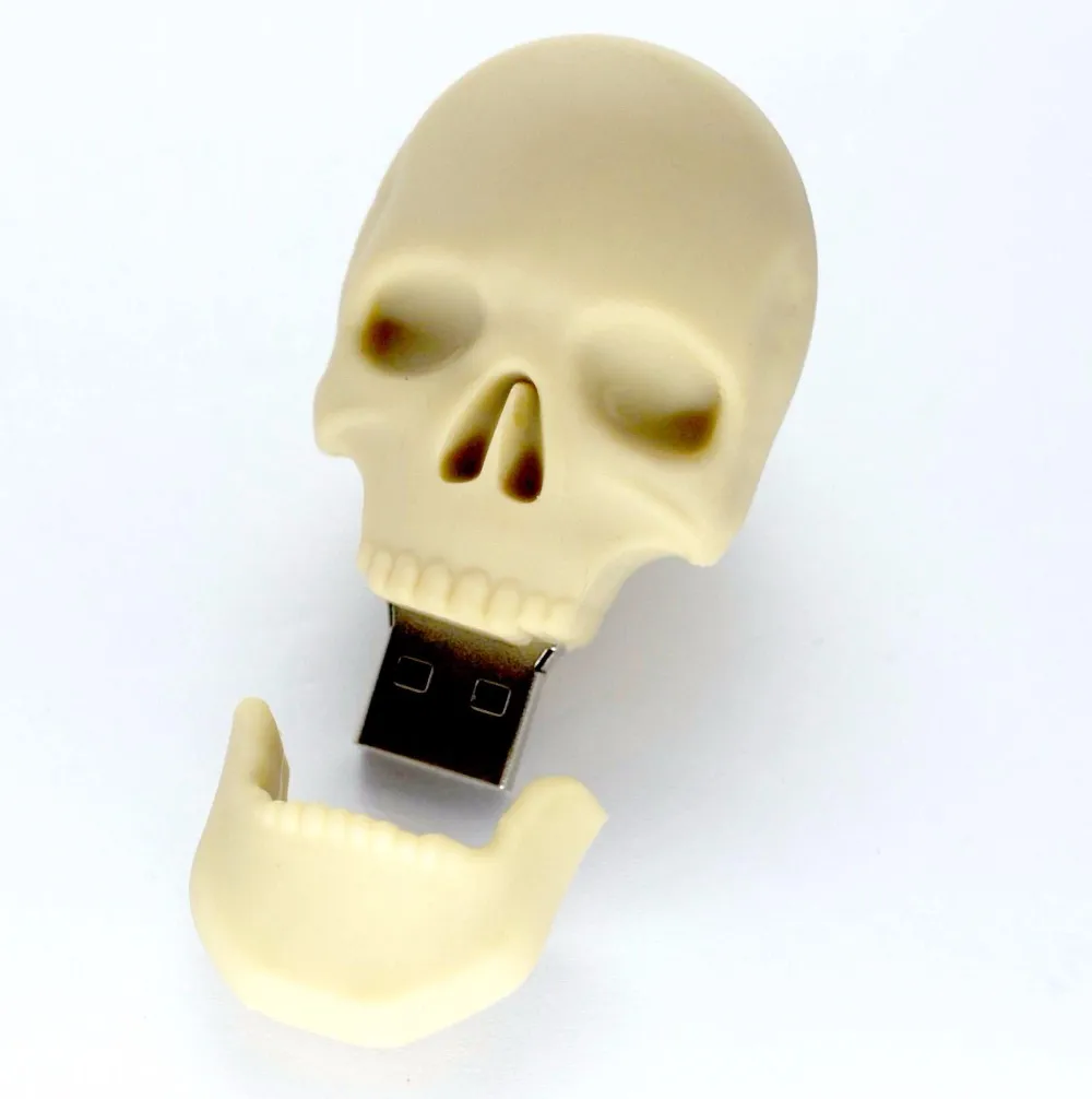Amazing Halloween Gifts 1gb Skull Usb Flash Memory Stick Usb 2.0 - Buy ...