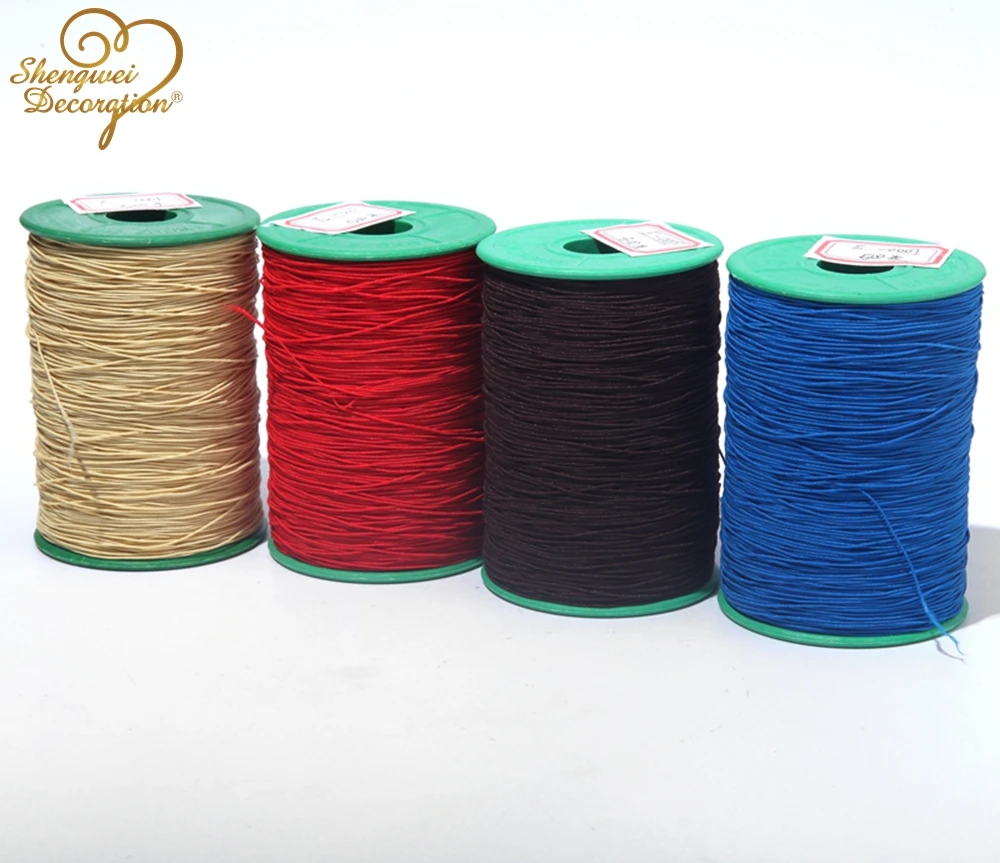 Shengwei 1mm Polyester Elastic Cord - Buy Polyester Elastic Cord,Thin ...