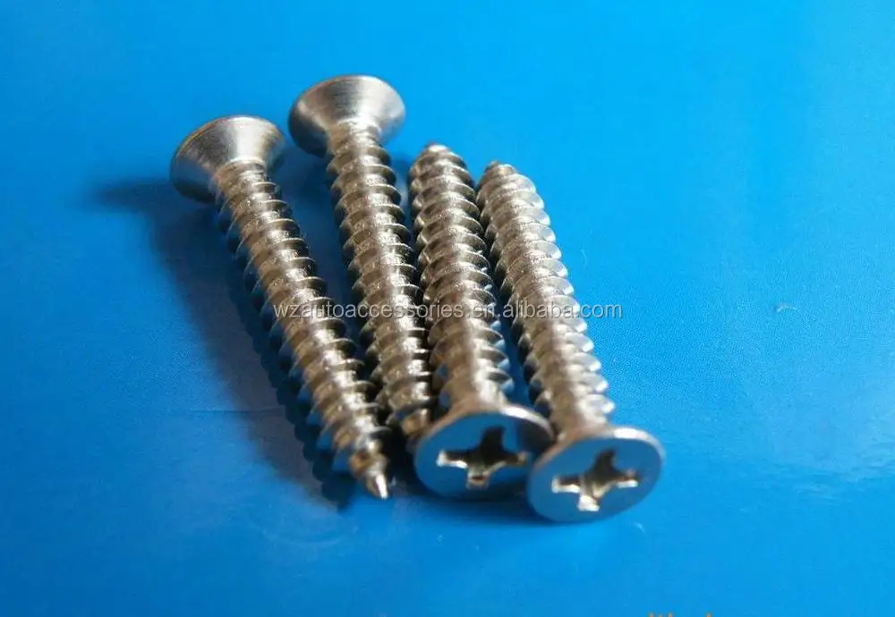 M5x20 Phillips Countersunk Head Stainless Steel Self Tapping Screw ...