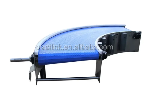90 Degree Turning Radius Modular Belt Conveyor Manufacture China - Buy ...