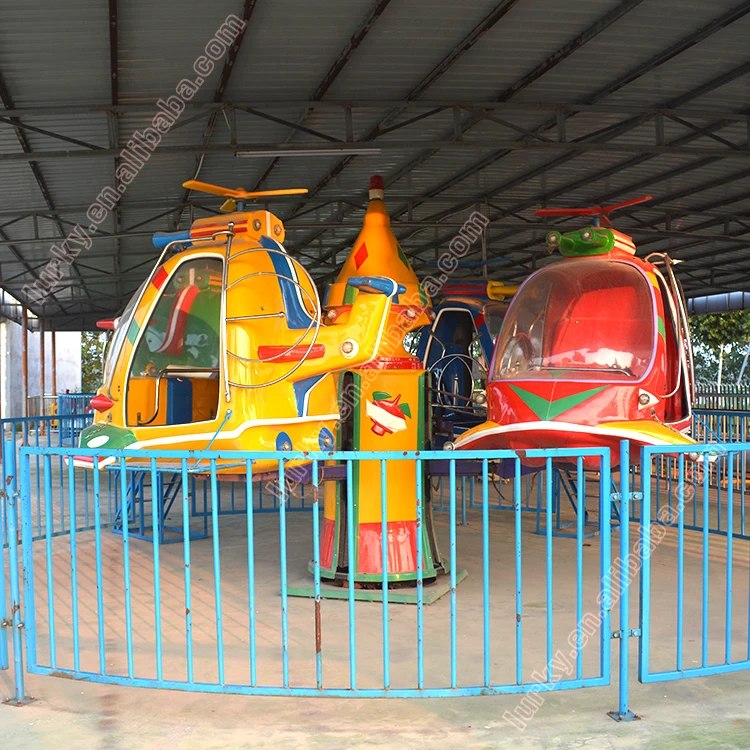 Funfair Amusement - Attractive Kids Airplane Ride Equipment