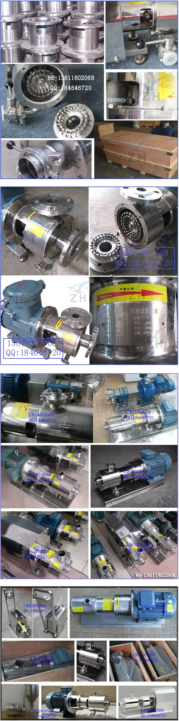 Cheese Making Machine High Shear Emulsifying Pump Manual Mixer - Buy ...