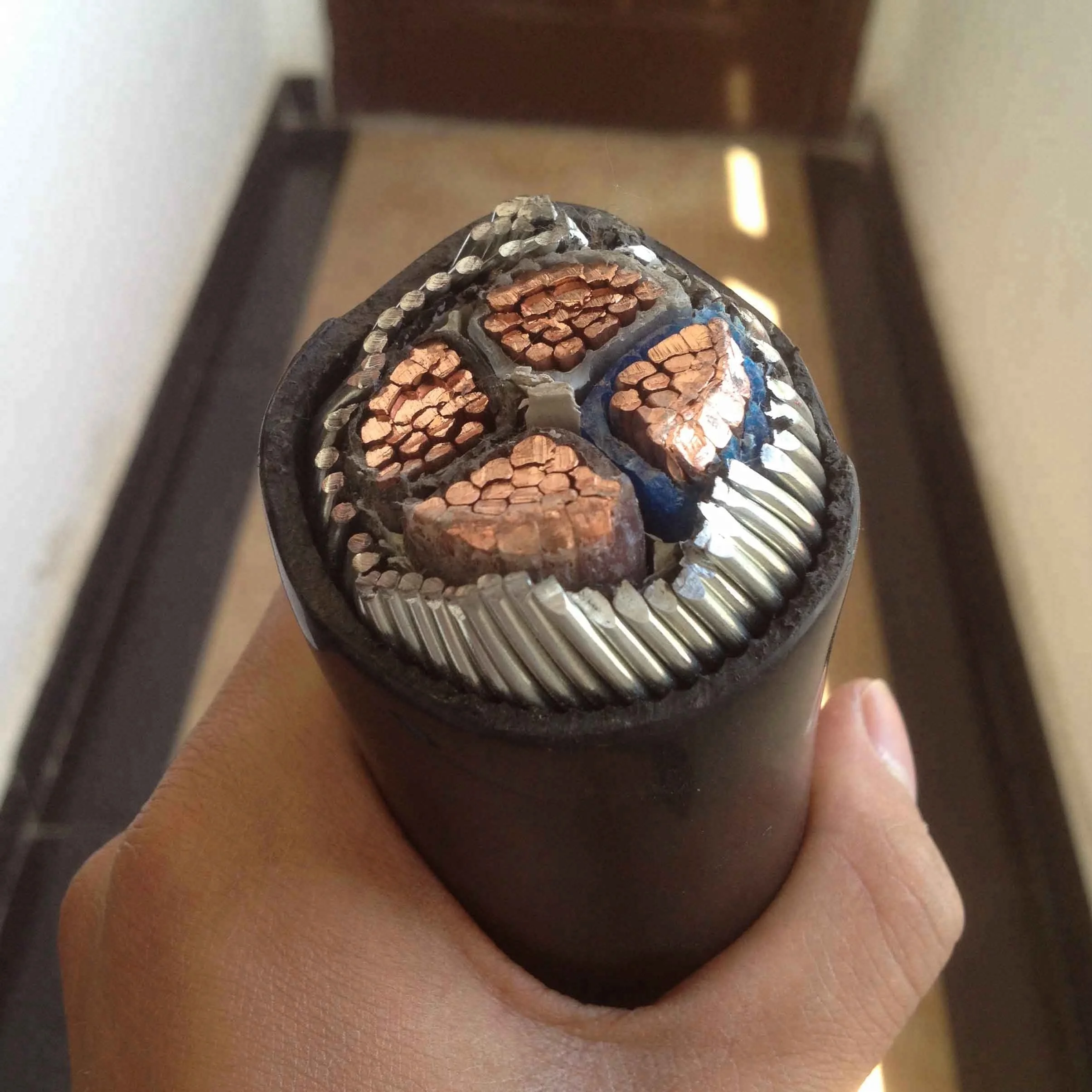 600/1000v 3c 70 Sqmm Xlpe Insulated Power Cable,Swa Xlpe Power Cable ...