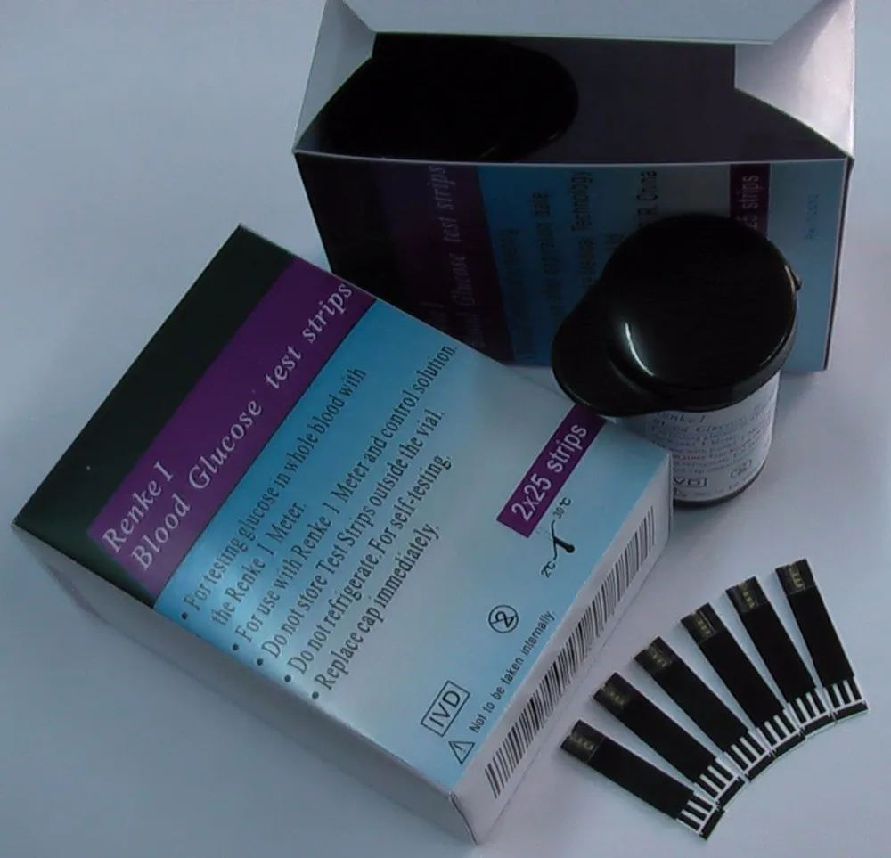Selling Blood Glucose Reagents/blood Glucose Test Strips - Buy Blood ...