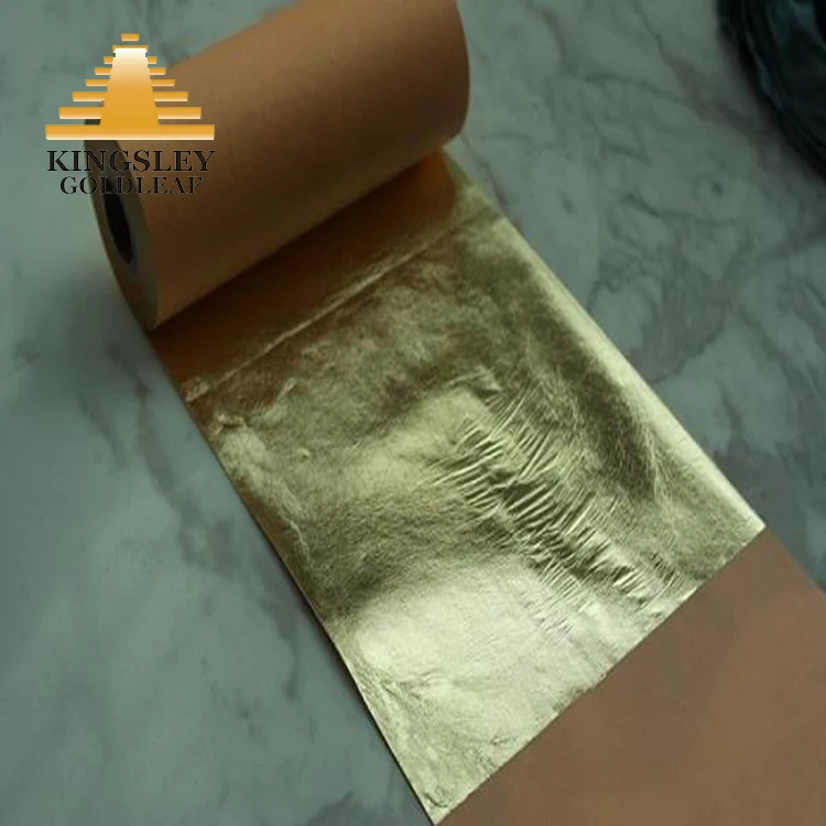 KINGSLEY GOLDLEAF - Luxurious Imitation Gold Leaf Roll