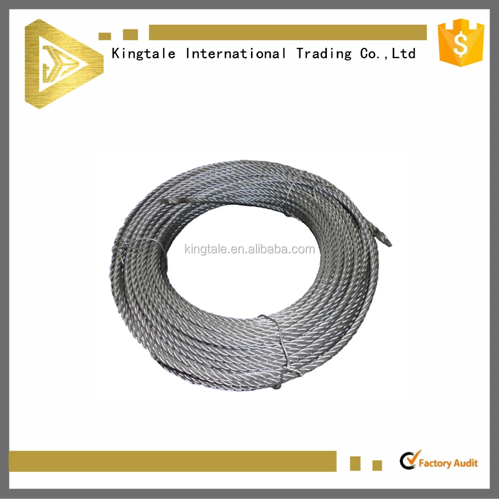 6*37 Galvanized Steel Wire Rope Crane Wire Rope Specification - Buy ...