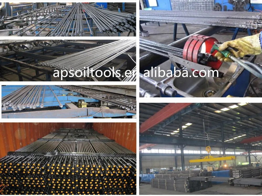 Api Oil Well Drilling Hollow Sucker Rod/solid Sucker Rod/polish Rod And ...