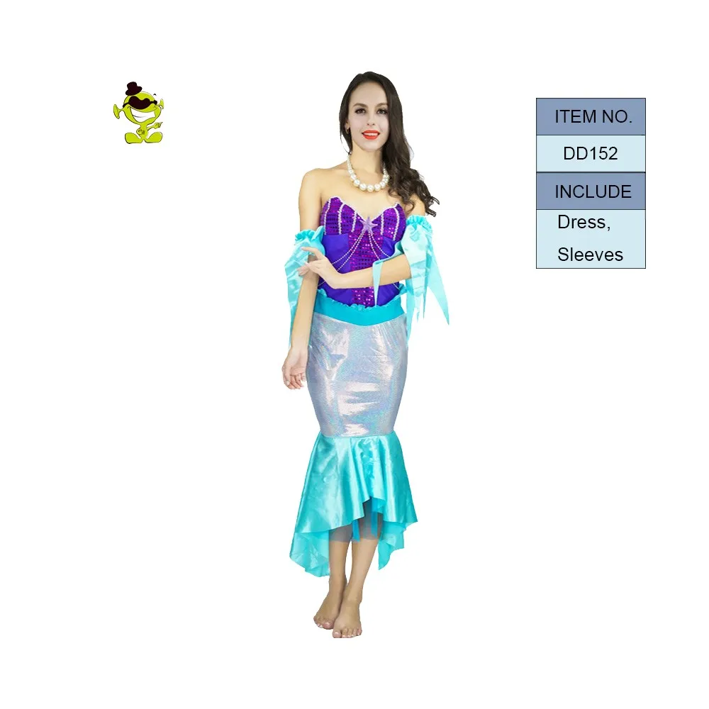 Beautiful Dress Up Party Cosplay Mermaid Costumes Women Clothing ...