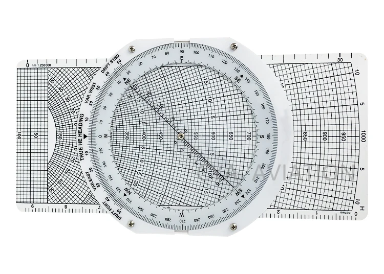 CRP5 Flight Computer Heavy Duty Plastic Slide Graphic Air Navigation ...