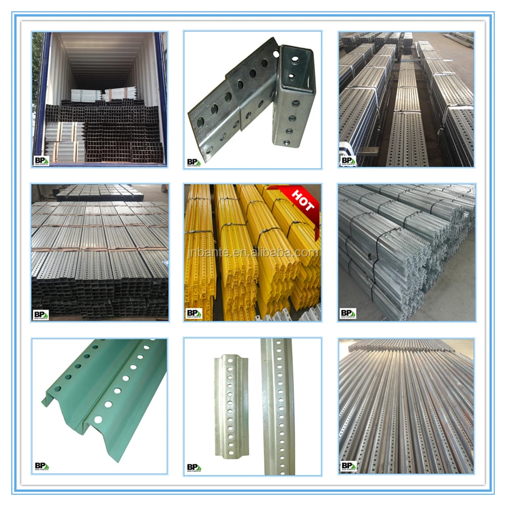 Galvanized Tubular Steel Sign Post Square Cross Section - Buy ...