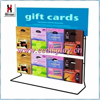 Bespoke Counter Greeting Card Display Stand/rotating Metal Wire Gift ...