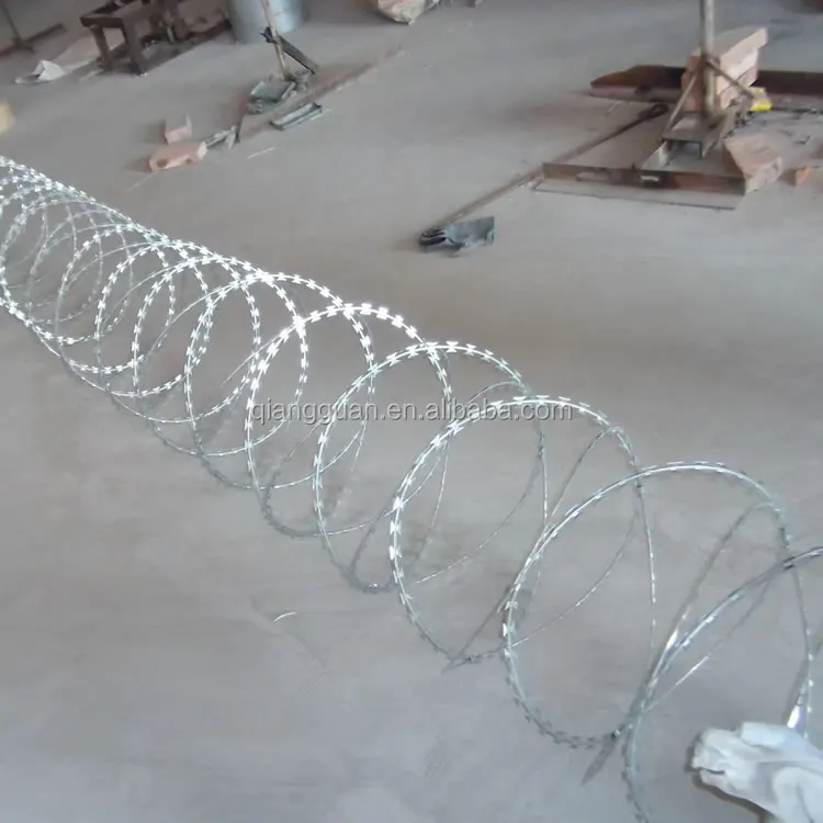 Real Factory Low Price Stainless Steel Ss 304 Razor Wire / Galvanized ...