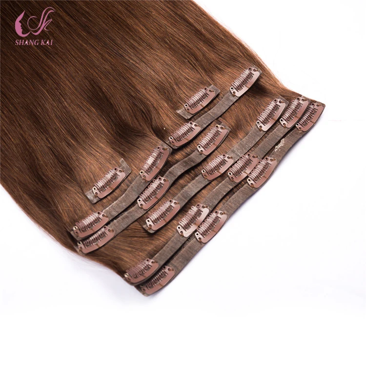 Seamless Pu Skin Weft Clip In Hair Extension - Buy Seamless Hair ...