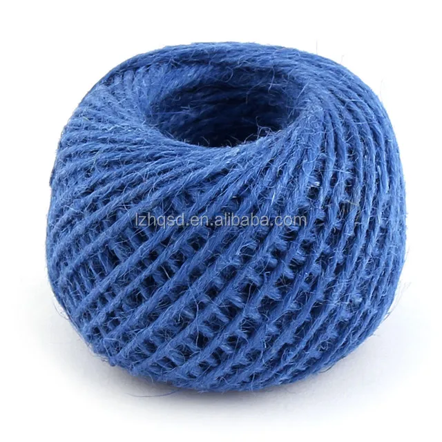 25-meter Assorted Color Multi-color Jute Rope 3mm Thickness 0.1 Inch ...