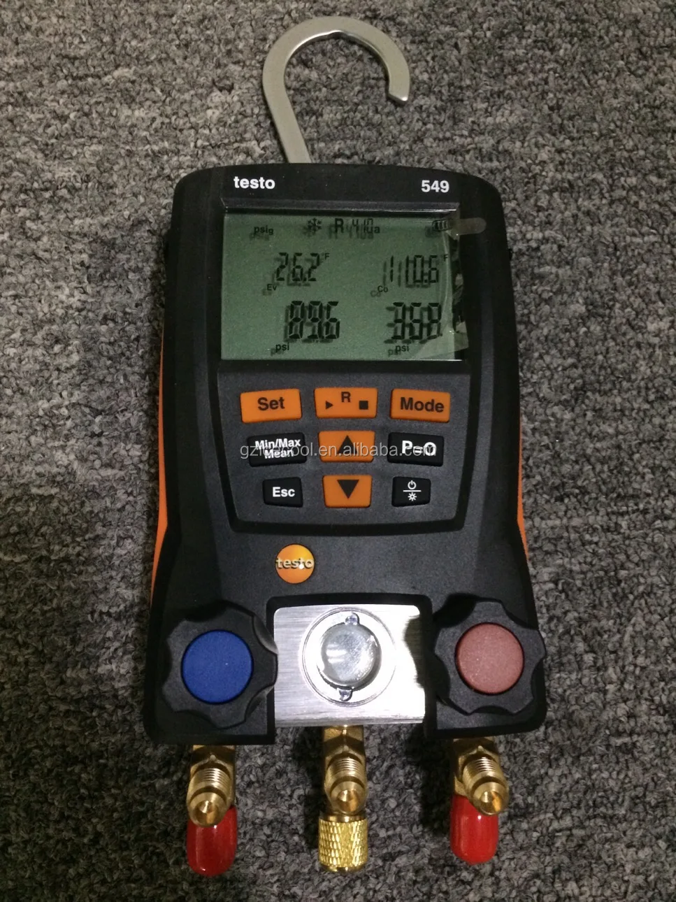 Original Testo549 Digital 2-way Manifold Gauge Temperature-compensated ...