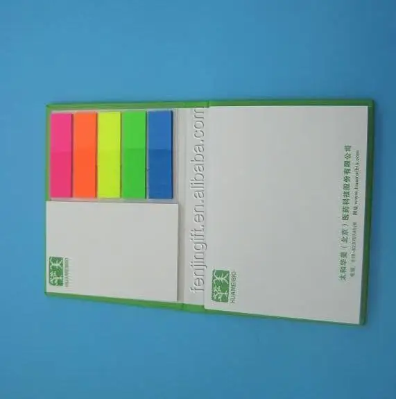 Custom Self-adhesive Memo Pad White Paper Self Adhesive Notepad With ...