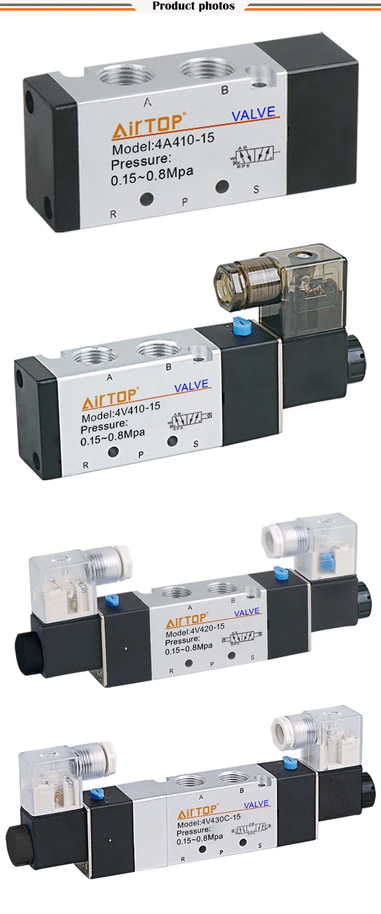 4V410 400 Series Solenoid Valve - Reliable Pneumatic Control