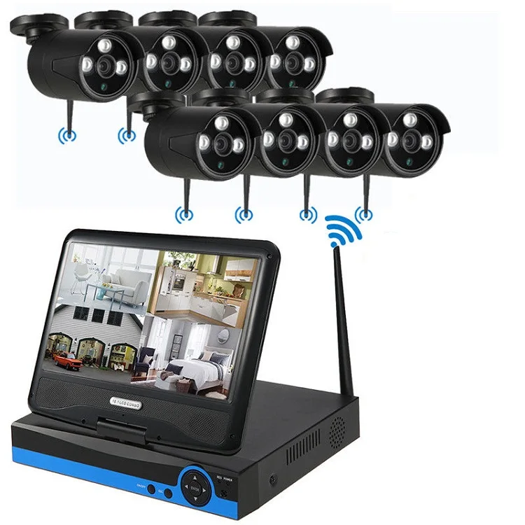 960p Hd Home Security Wireless Camera System Wifi 8ch Ip Network Nvr ...
